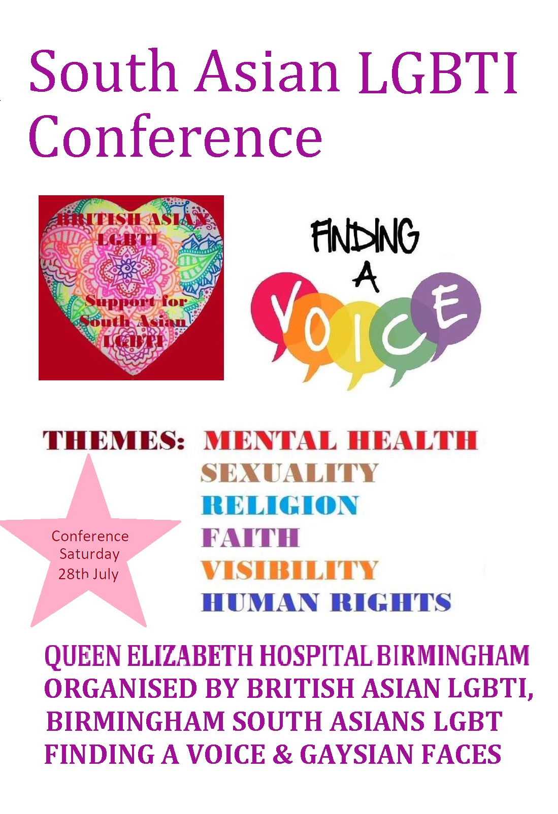 South Asian LGBTI Conference in Birmingham’s QE Hospital | British ...